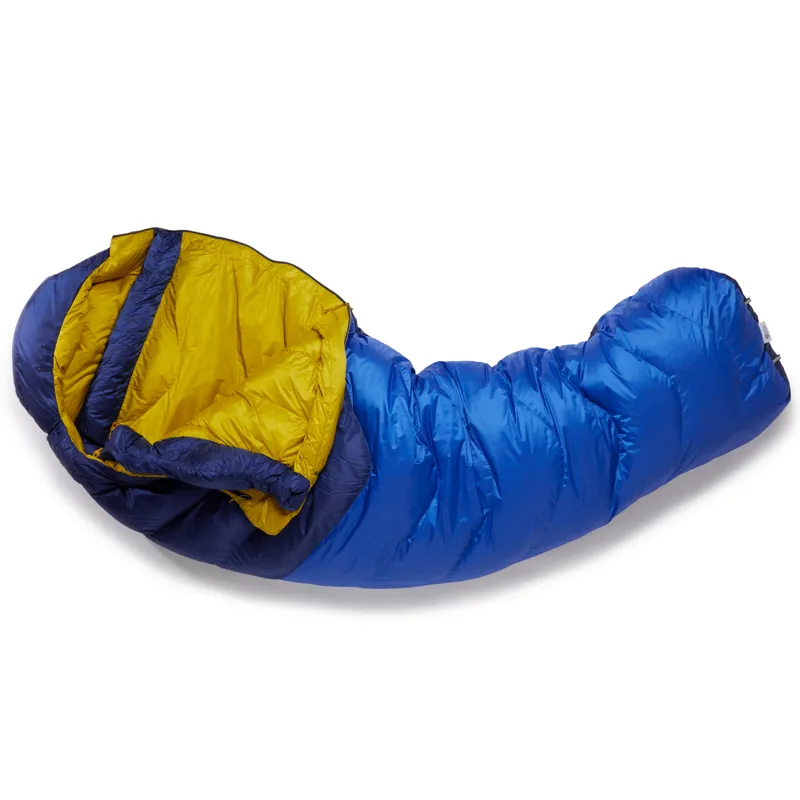 2023 Rab Neutrino 400 Down Sleeping Bag Nightfall Blue