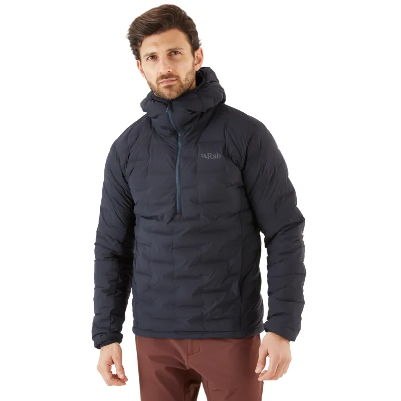 Rab Cubit Stretch Down Smock Men's - Ebony Down Insulated Pull-On