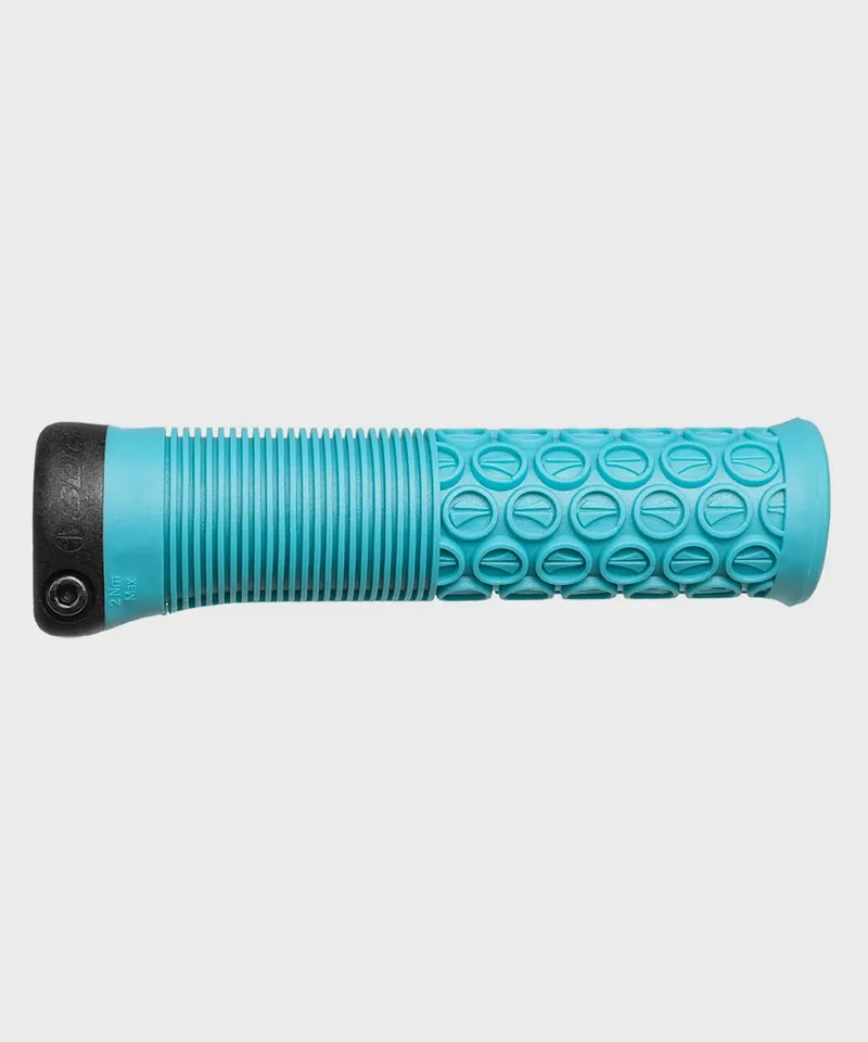 SDG Thrice Lock-On Grip Turquoise Handlebar Grip
