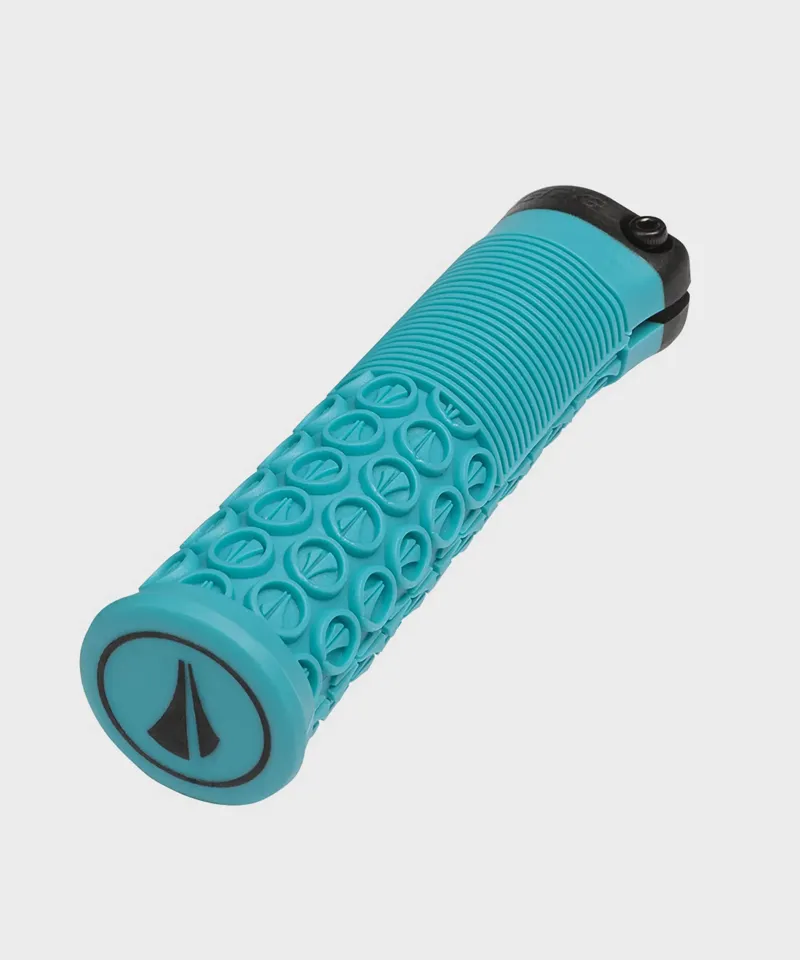 SDG Thrice Lock-On Grip Turquoise Handlebar Grip