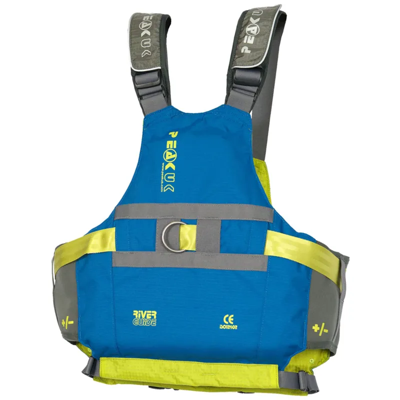 Peak UK River Guide Vest PFD - Blue
