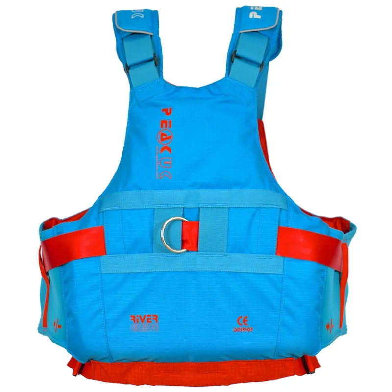 Peak UK River Guide Vest Womens PFD - Blue White Water Bouyancy Aid