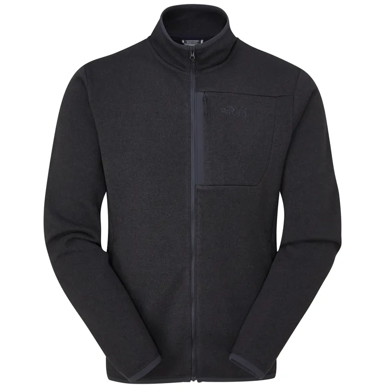 2024 Rab Ryvoan Jacket Men's Fleece Ebony Black