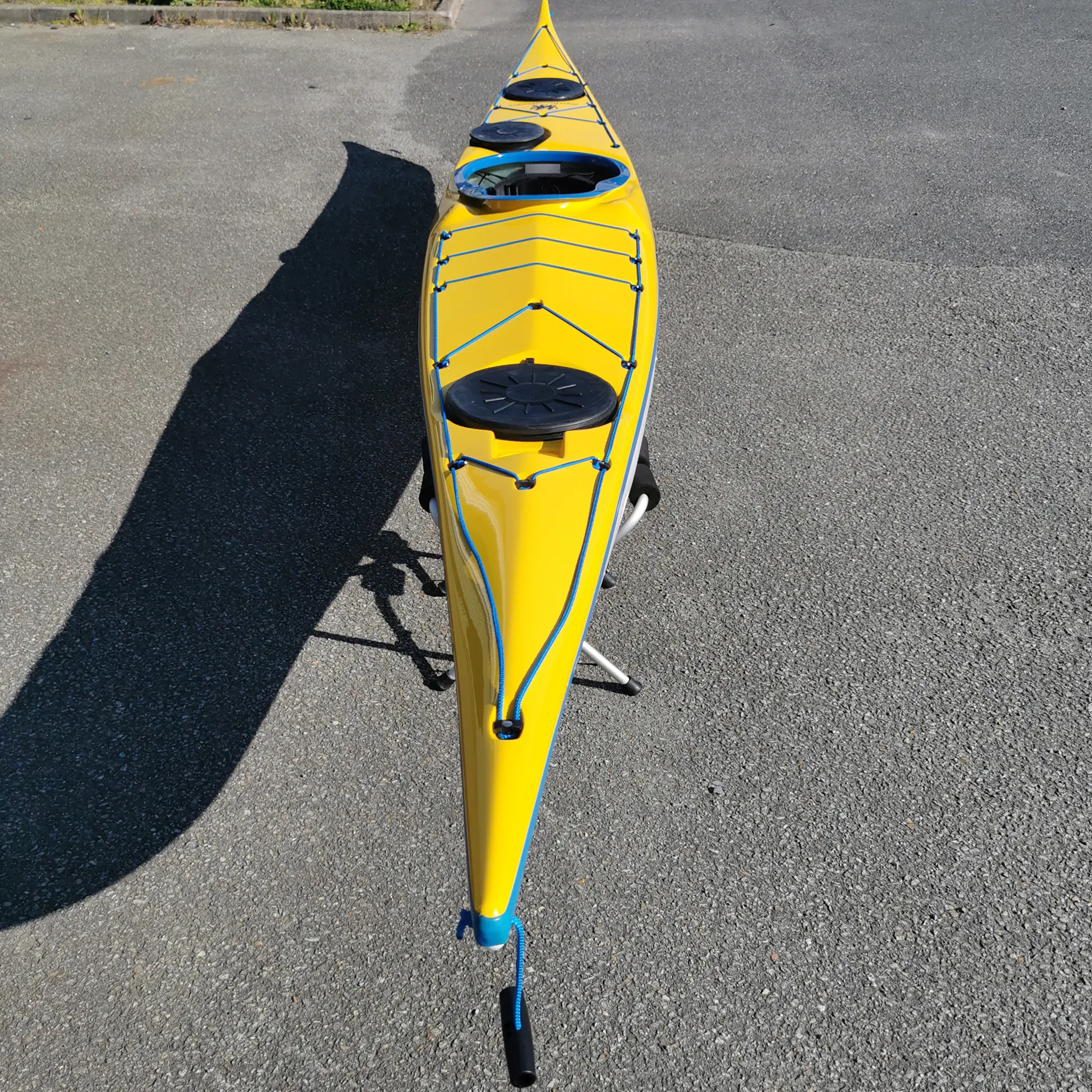 2025 SKUK Romany Surf Sea Kayak Composite - Yellow