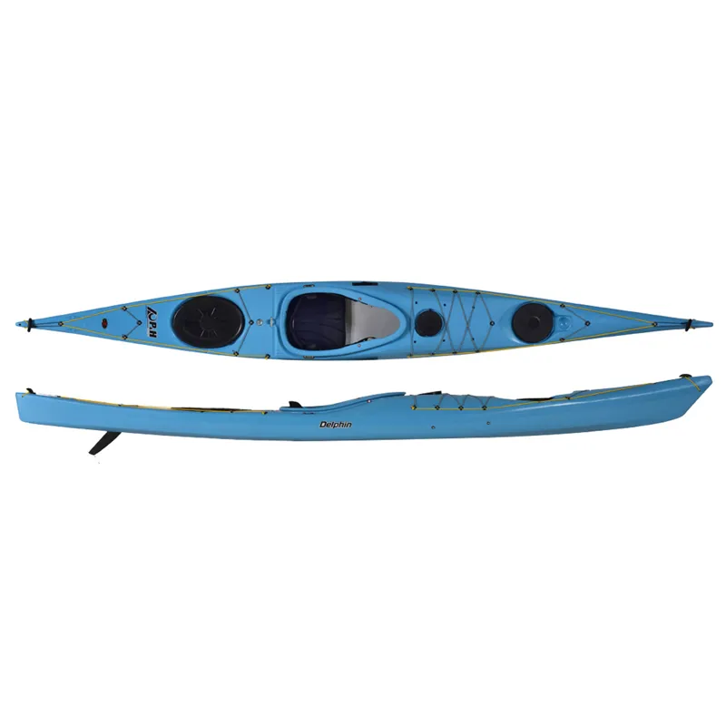 2023 P and H Delphin 150 Sea Kayak Corelite X Turquoise Blue