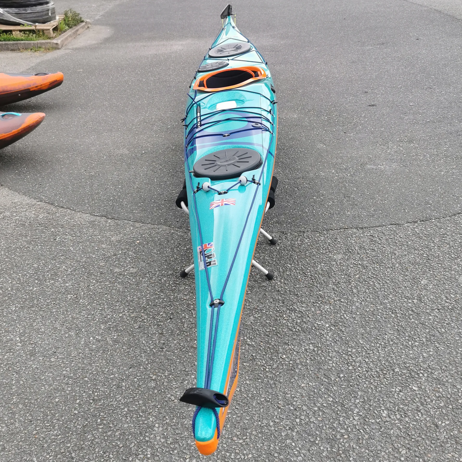 P and H Cetus LV Expedition Diolen with Rudder and Bilge Pump