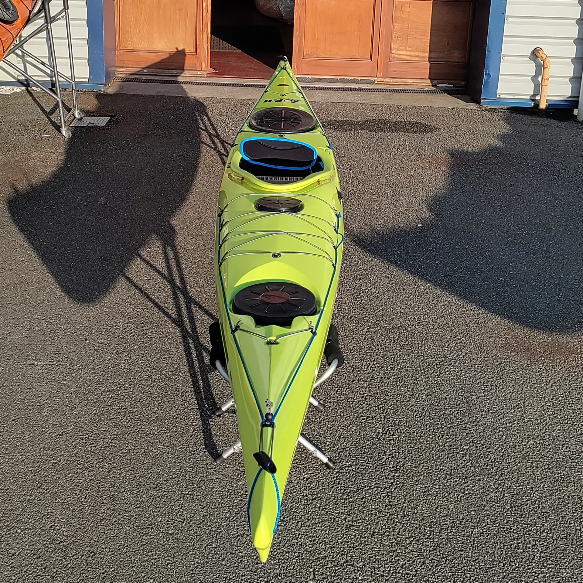 2023 P and H Delphin 150 Sea Kayak Corelite X Lizard Green