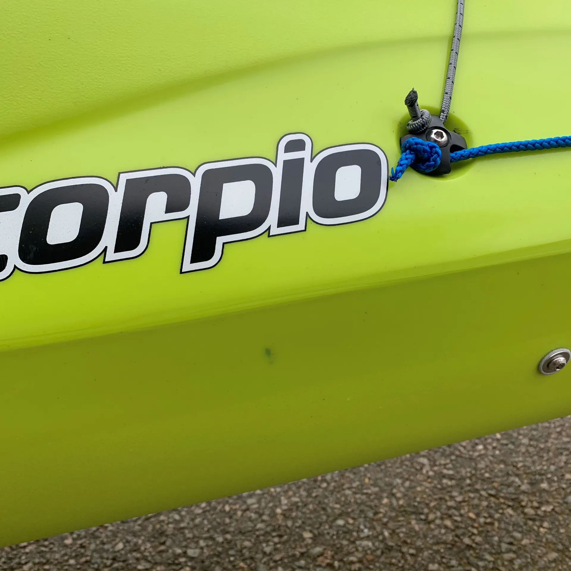 P and H Scorpio HV MKII Sea Kayak - Lizard Green - Corelite X with skeg ...
