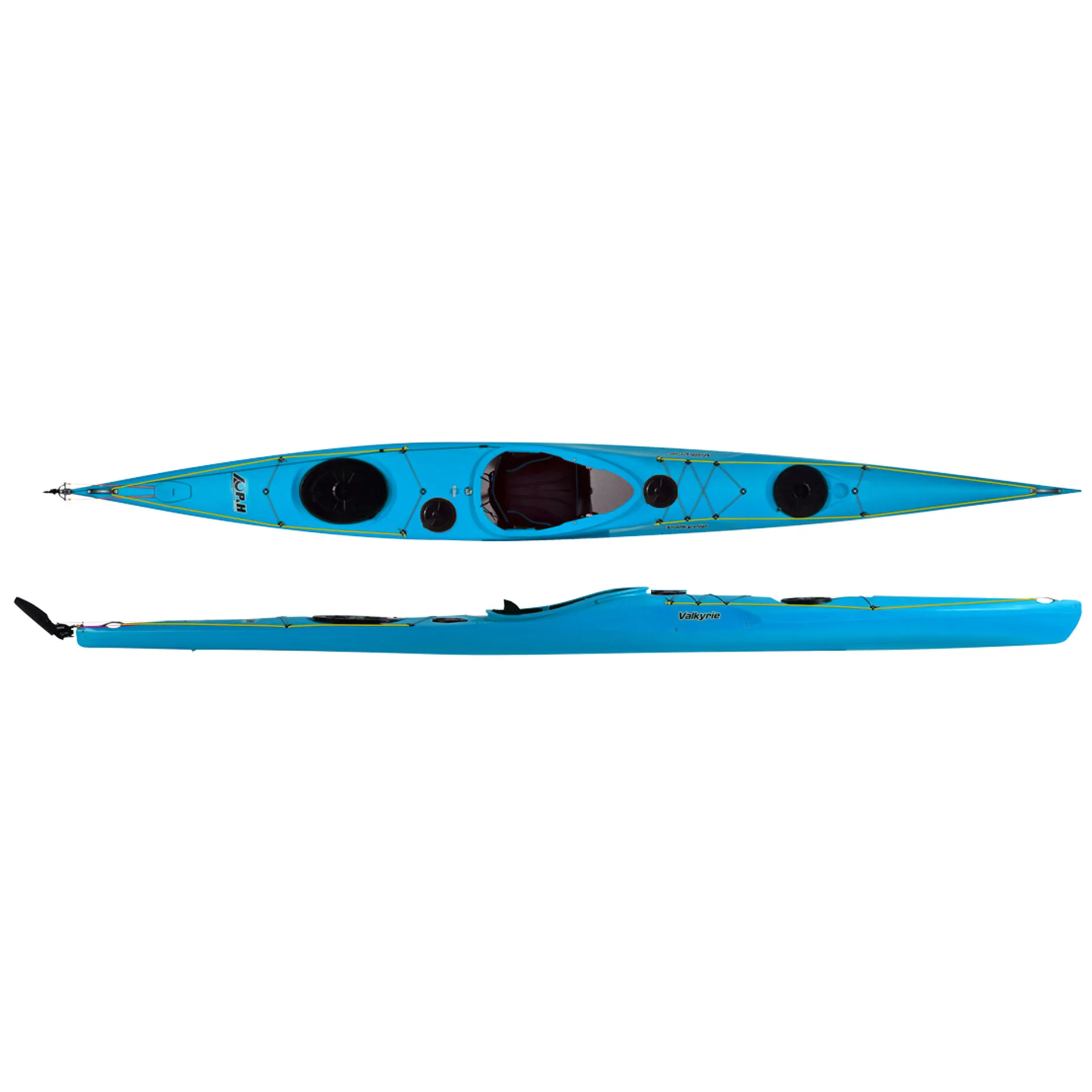 P and H Valkyrie Sea Kayak - 4 Hatches - Turquoise