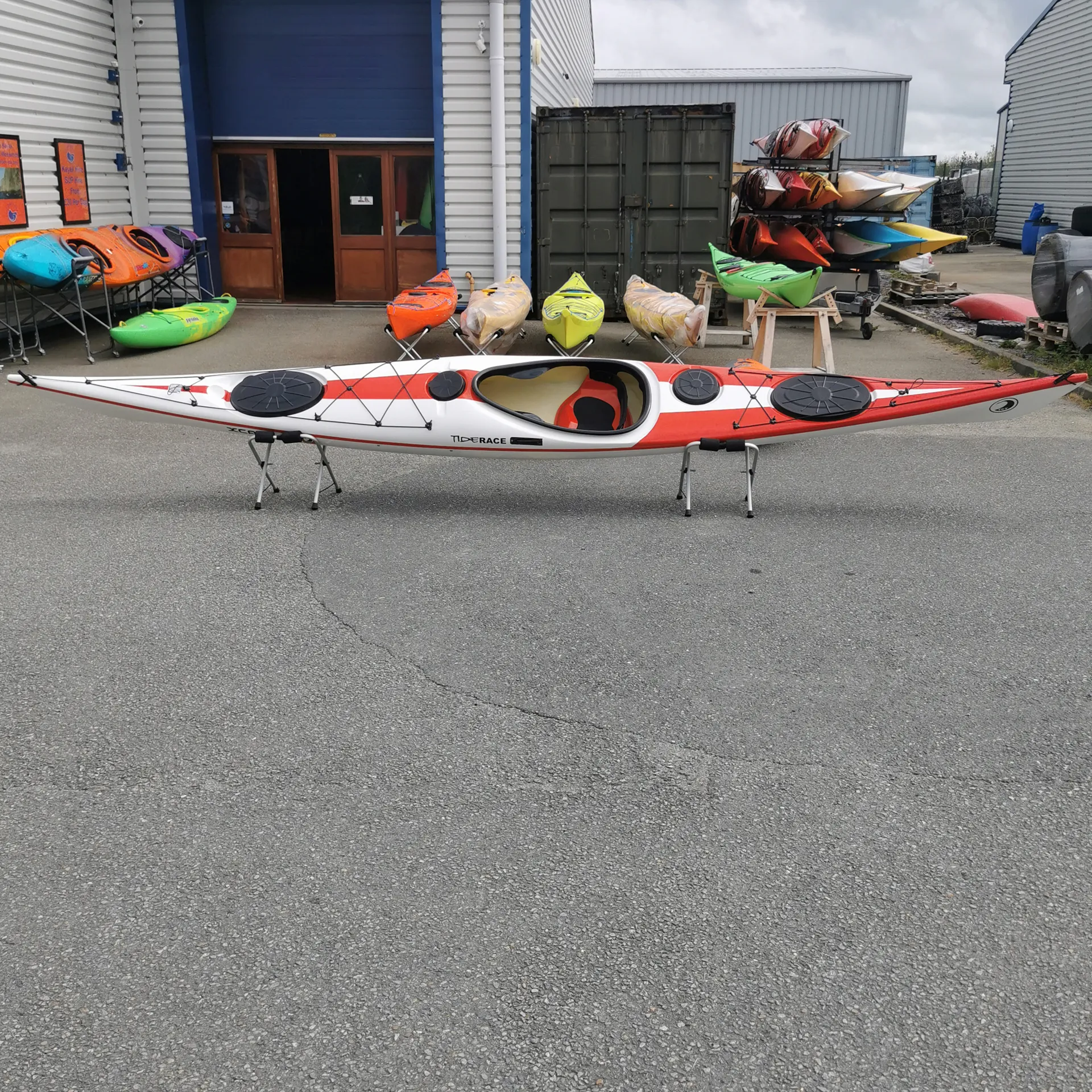 Tiderace Xcape X Sea Kayak G-Core Construction