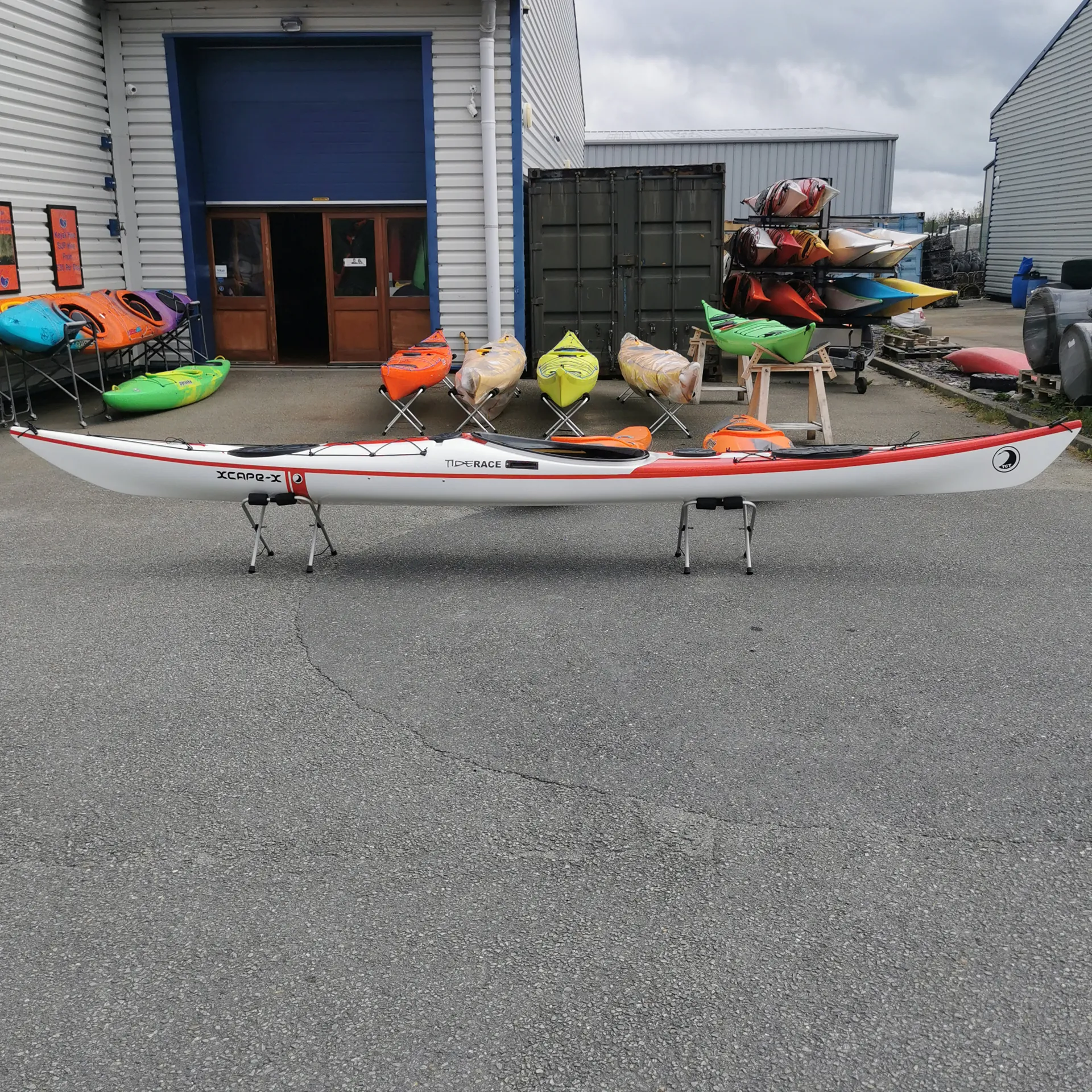 Tiderace Xcape X Sea Kayak G-Core Construction