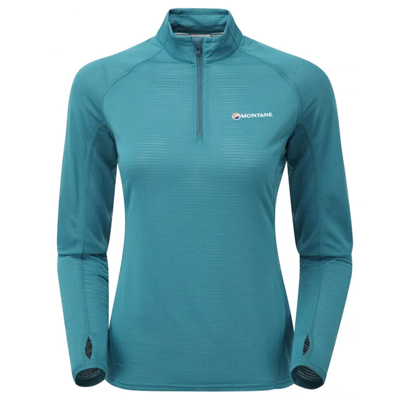 Montane Allez Womens Micro Pull-On - Zanskar Blue