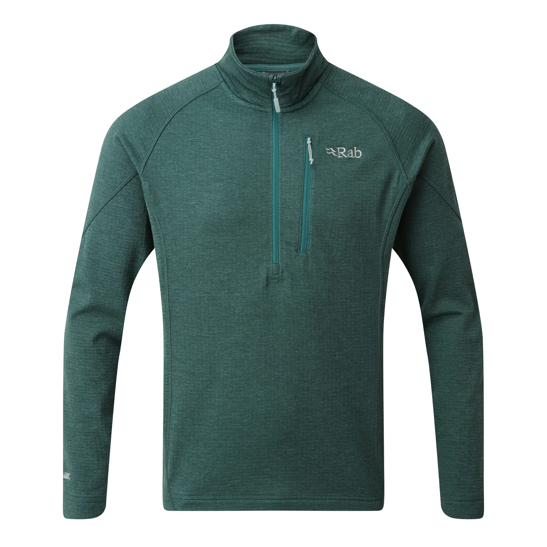 Rab Nucleus Pull-On Pine Mens Midweight Fleece Pullover