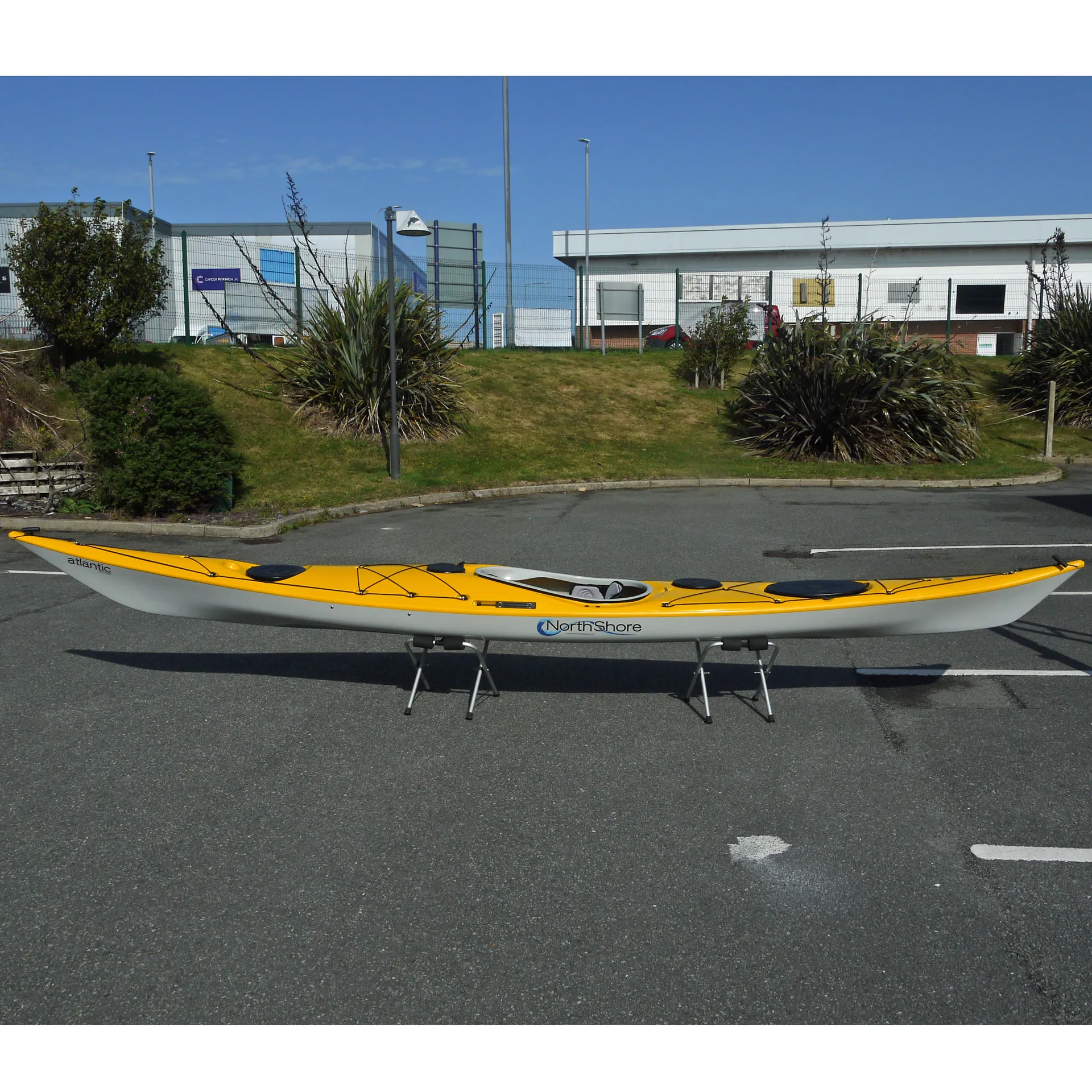 2024 North Shore Atlantic Evolution Sea Kayak Composite Yellow