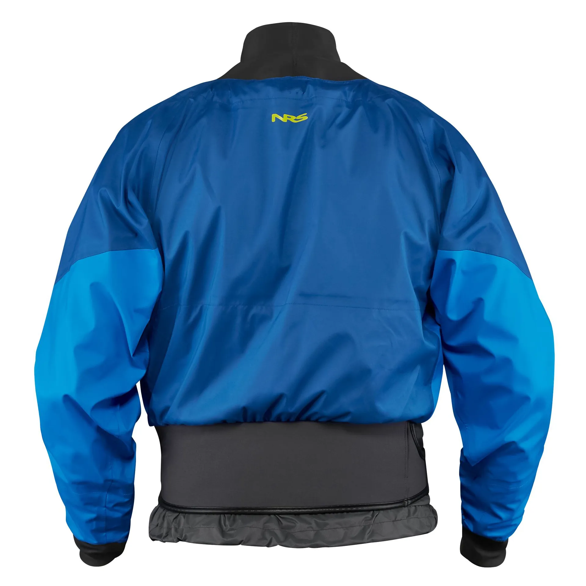 NRS Flux Dry Top Mens Whitewater Kayak Cag - Deep Blue