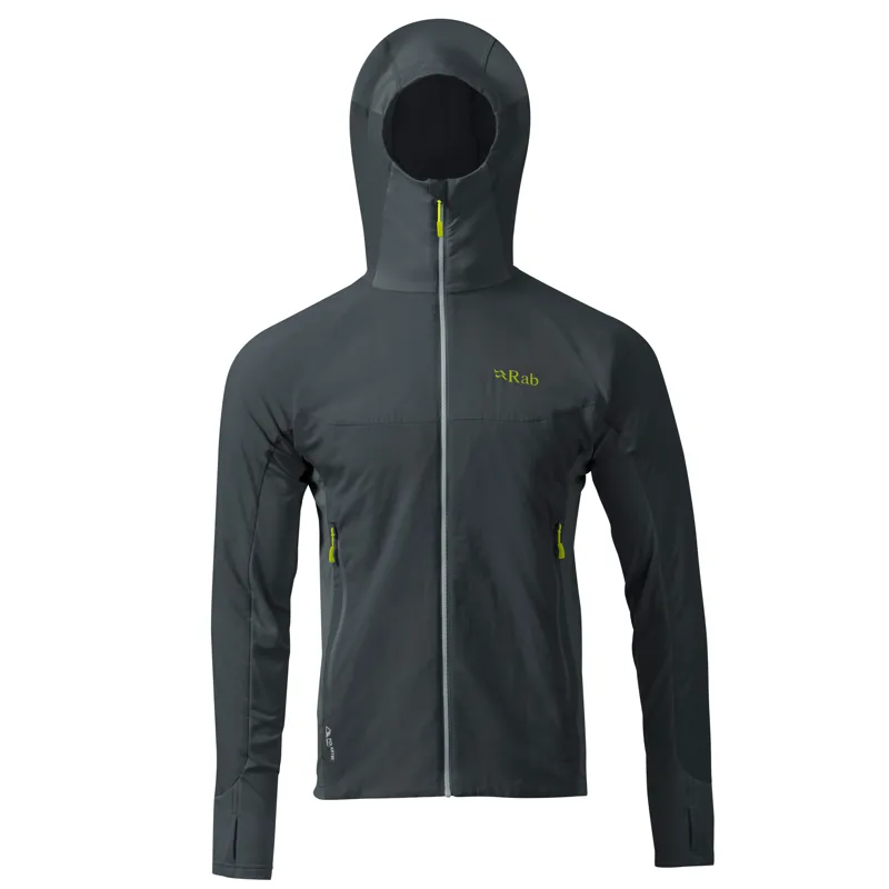 Rab Alpha Flux Hoody Jacket - Mens - Beluga