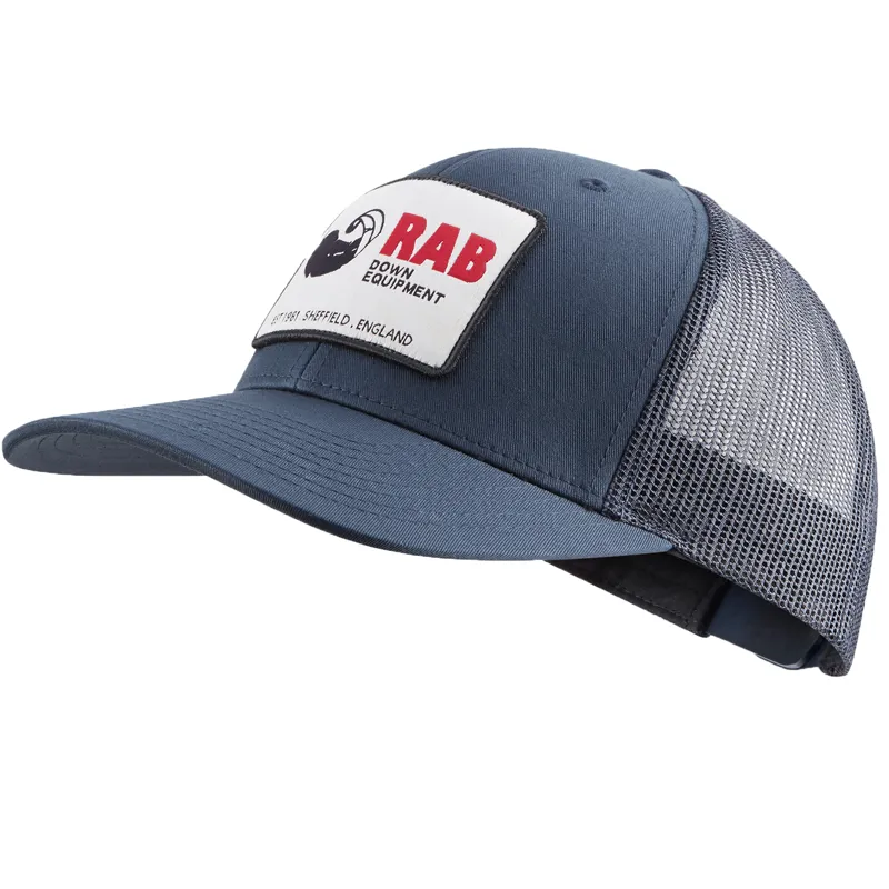 Rab Freight Cap Navy Blue - Logo Truckers Cap