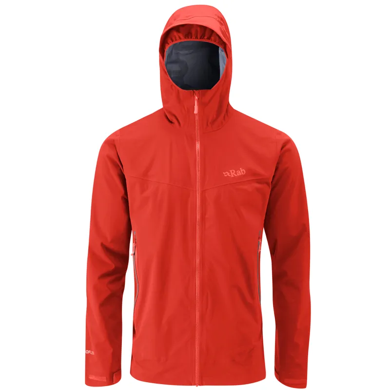 Rab Kinetic Plus Jacket - Dark Horizon Mens Softshell Jacket