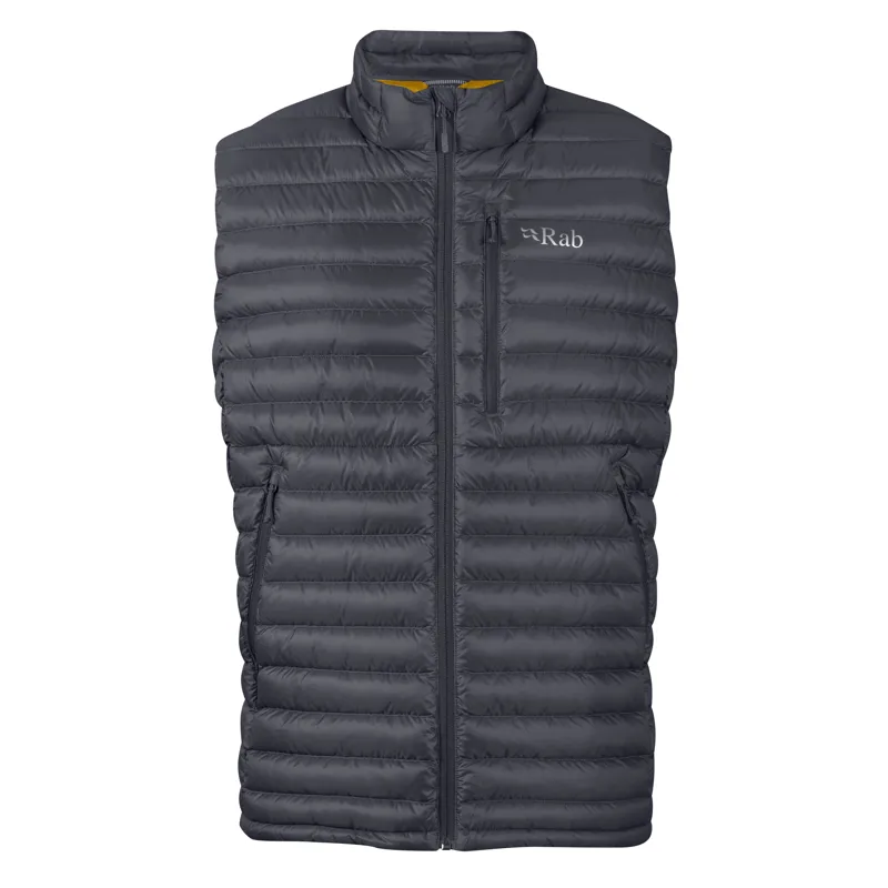 Rab Microlight Vest Mens Beluga - Down Insulated Gillet