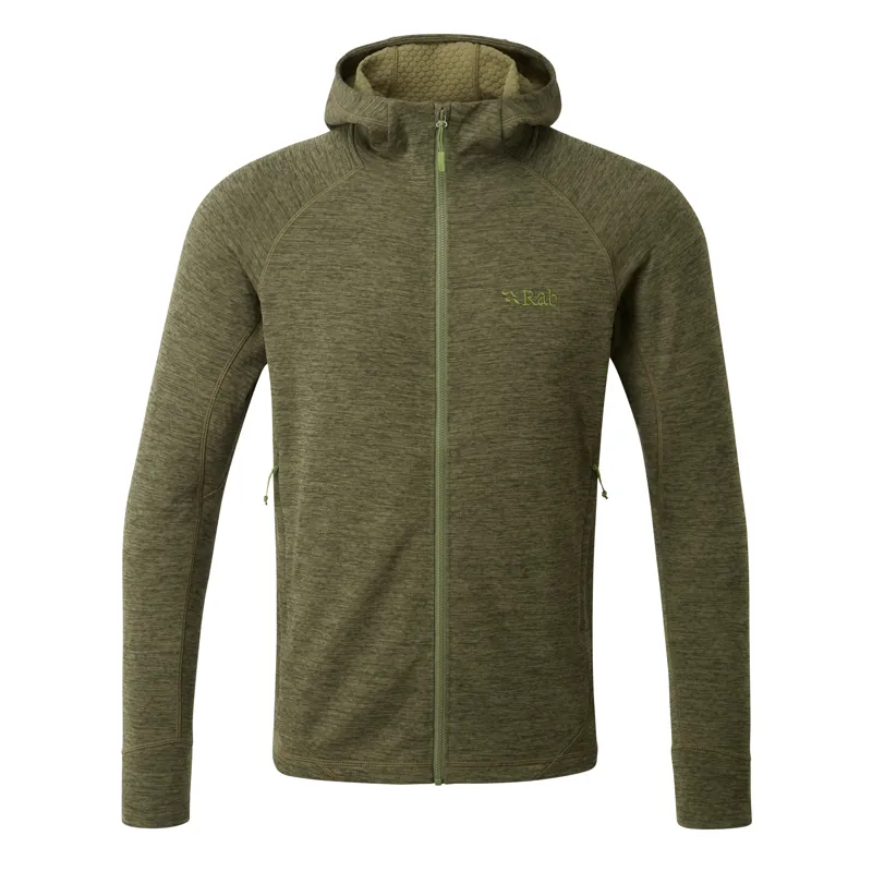 Rab Nexus Jacket Army Green Mens Lightweight Fleece Jacket